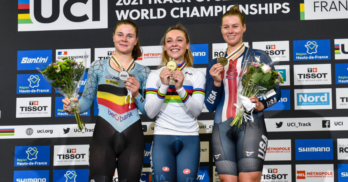 Jennifer Valente Claims Second Bronze Medal at 2021… | USA Cycling