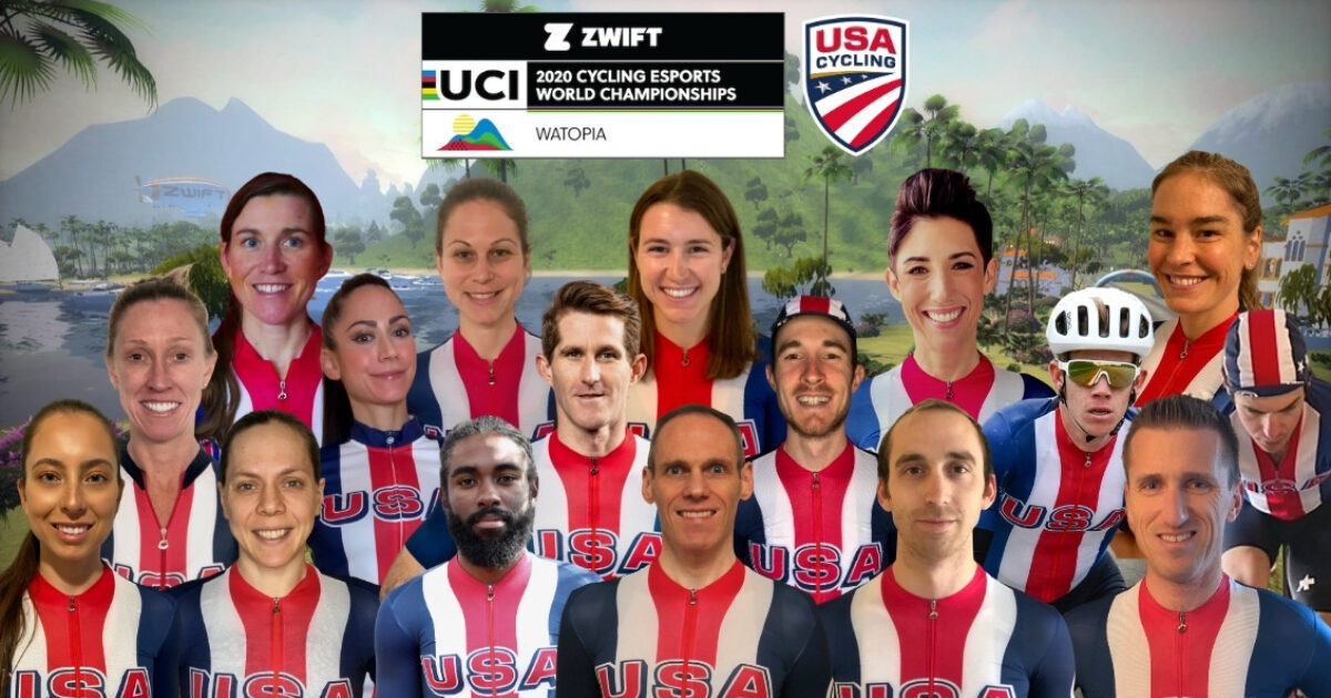 Team USA Races Inaugural Cycling Esports World… | USA Cycling