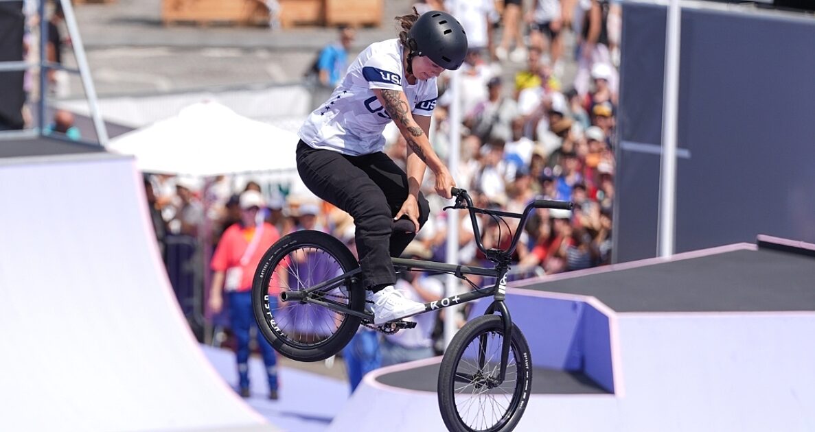 Perris Benegas Earns Silver in BMX Freestyle at Paris… | USA Cycling