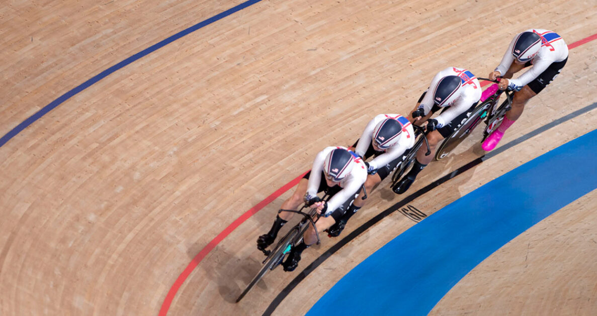 Team USA Women’s Team Pursuit Slots Into Third on First… | USA Cycling