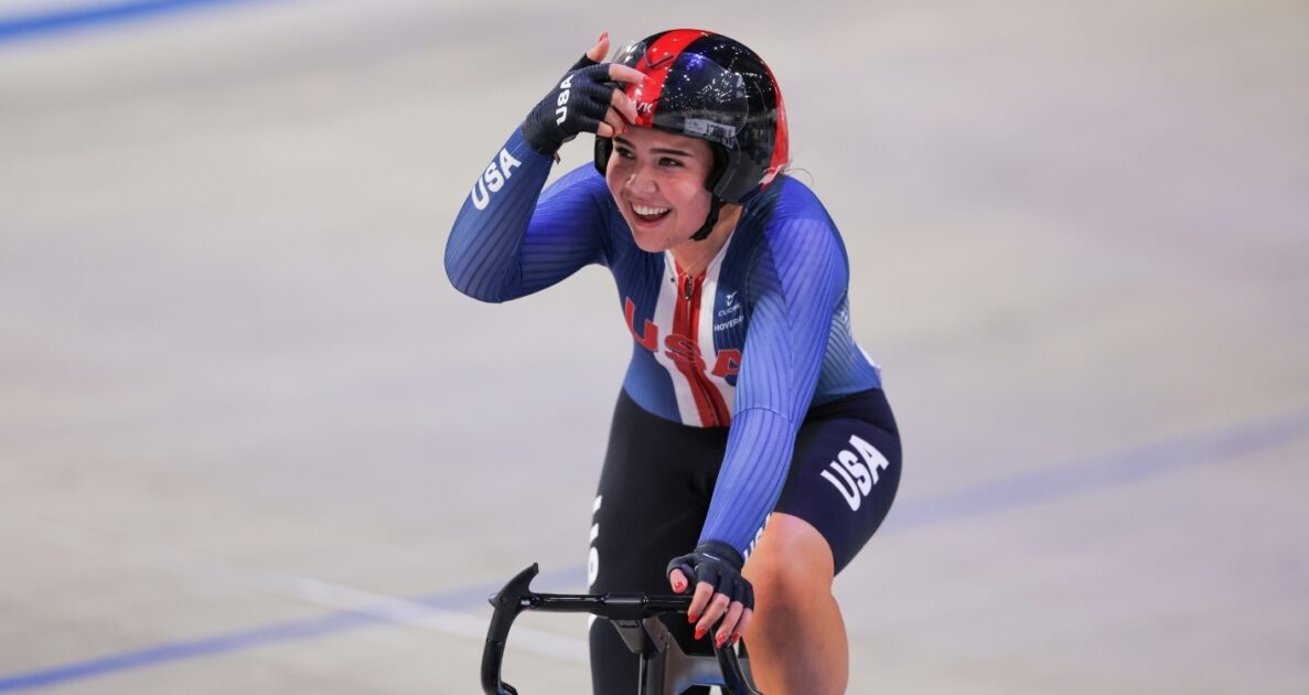 Emma Jimenez Palos Wins Scratch Race at 2025 UCI Junior… | USA Cycling