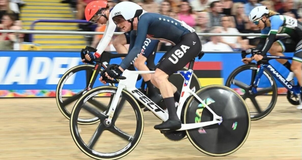 Williams Takes Fourth in the Points Race on Penultimate… | USA Cycling