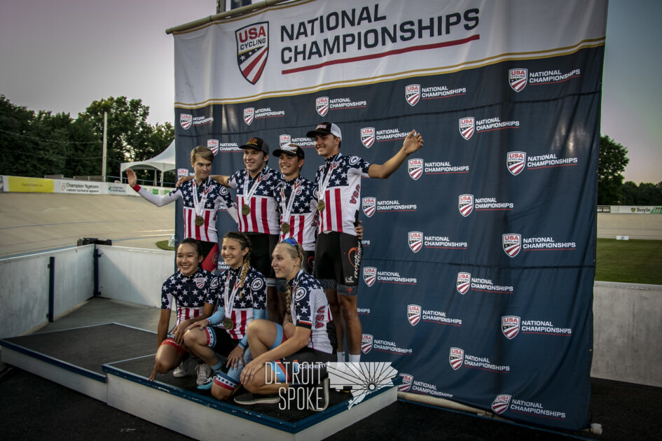 Sprint, IP, and Madison titles awarded on day three of… | USA Cycling